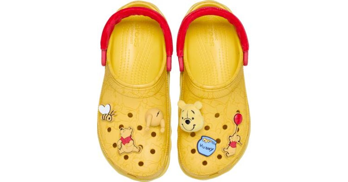 Crocs™ Disney Winnie The Pooh Classic Platform Clog in Black | Lyst