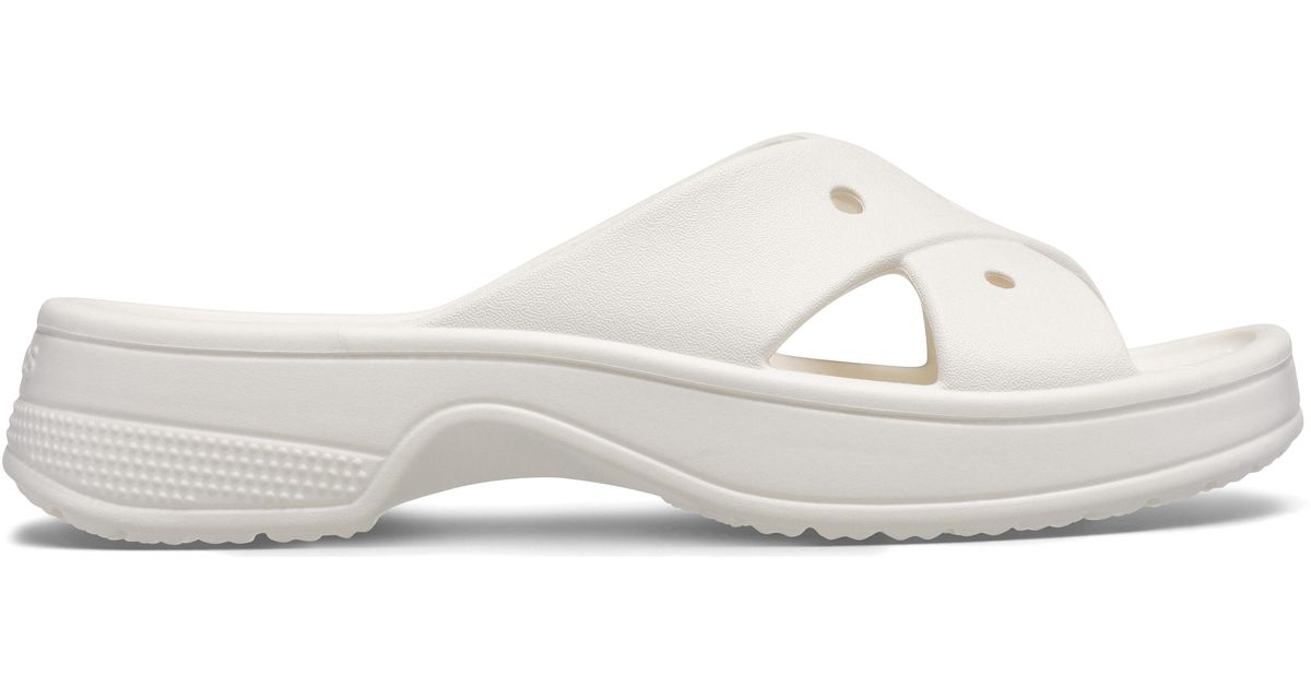 Crocs™ Cross Strap in Black | Lyst UK