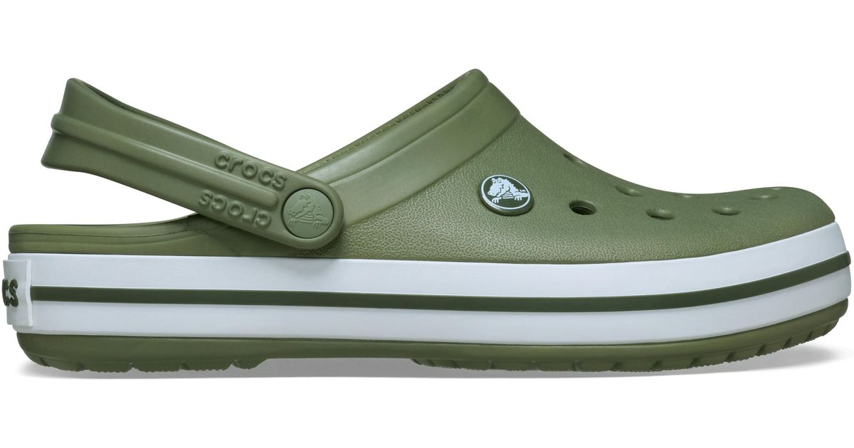 Crocs™ Crocband in Green | Lyst UK