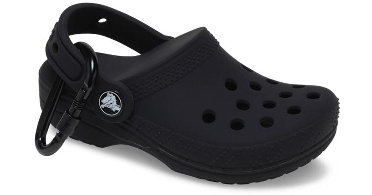 Crocs™ Classic Clog Pouch Bag Charm in Black | Lyst