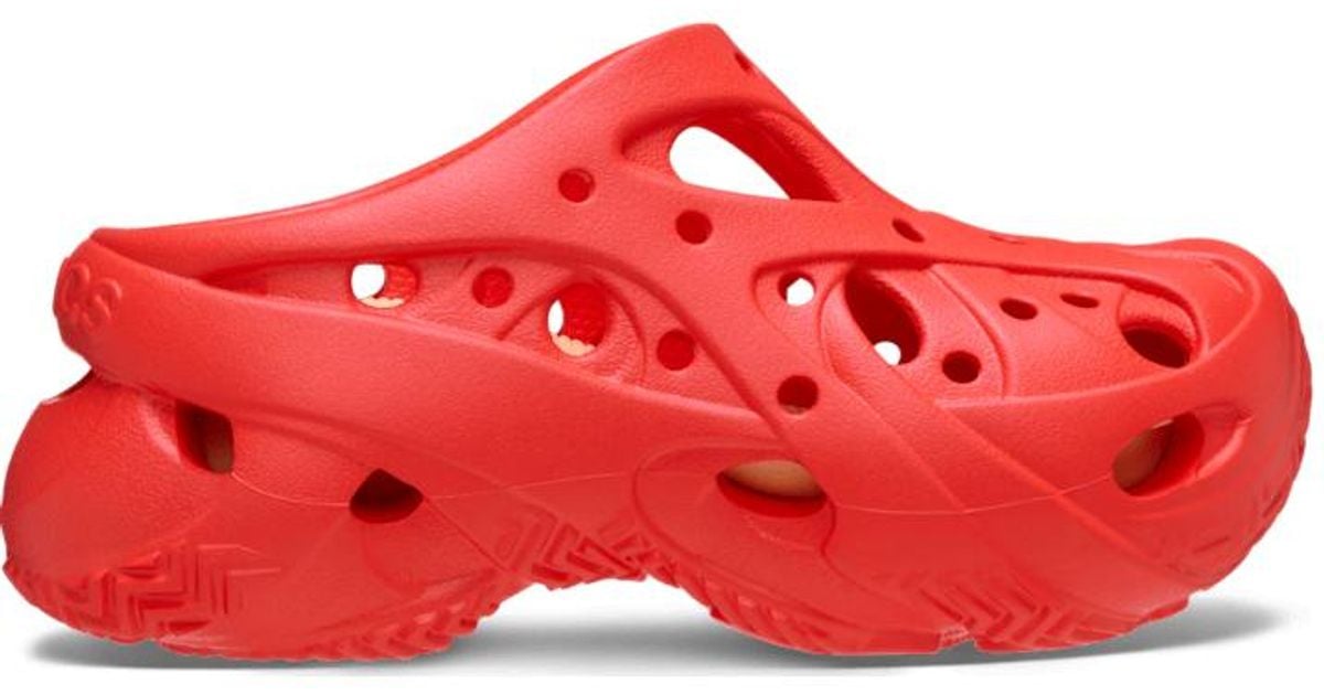 Crocs™ Caged Clog in Red | Lyst