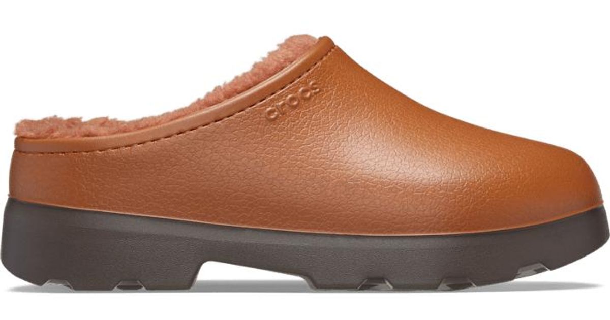 Crocs™ Dylan Lined Clog in Black for Men | Lyst