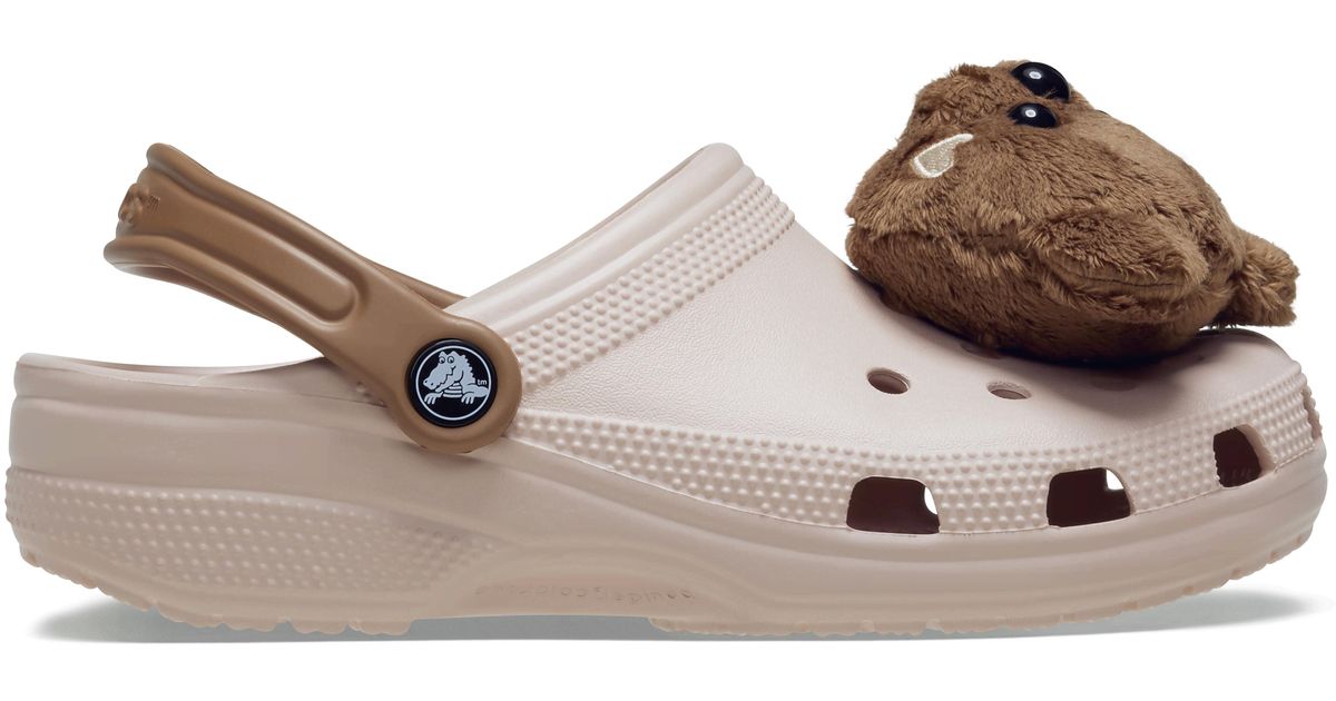 Crocs™ Classic Teddy Bear in Black | Lyst UK