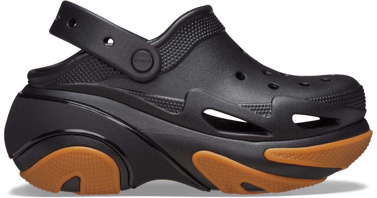 Crocs™ Bubble Crush Clog in Black | Lyst