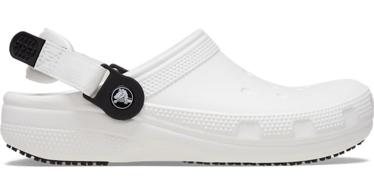 Crocs™ Classic Slip Resistant Work Clog in Black | Lyst