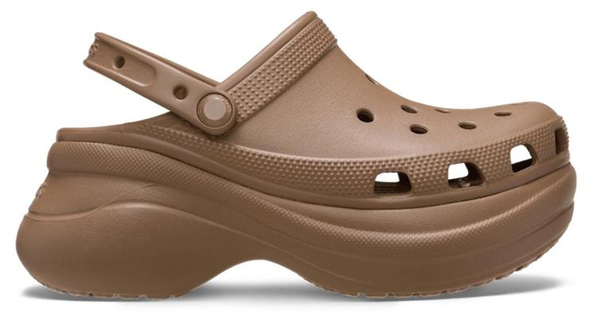 Crocs™ Bae Clog; Milk Chocolate in Black | Lyst