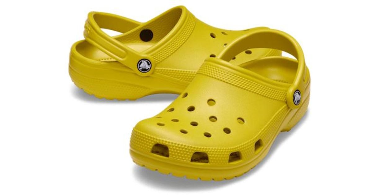 Crocs™ Classic Clog in Yellow | Lyst