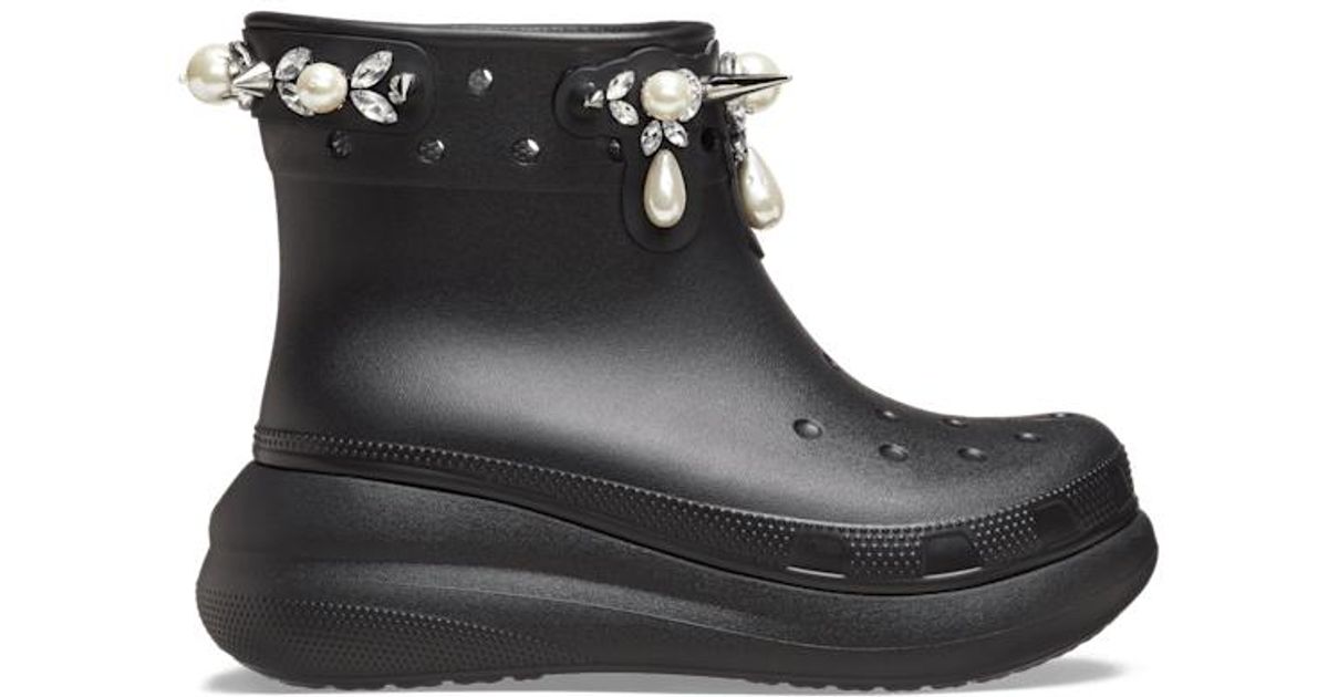 Crocs™ Simone Rocha X Crush Boot in Black | Lyst