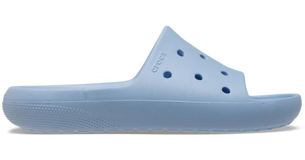 Crocs™ Classic Slide in Blue for Men | Lyst