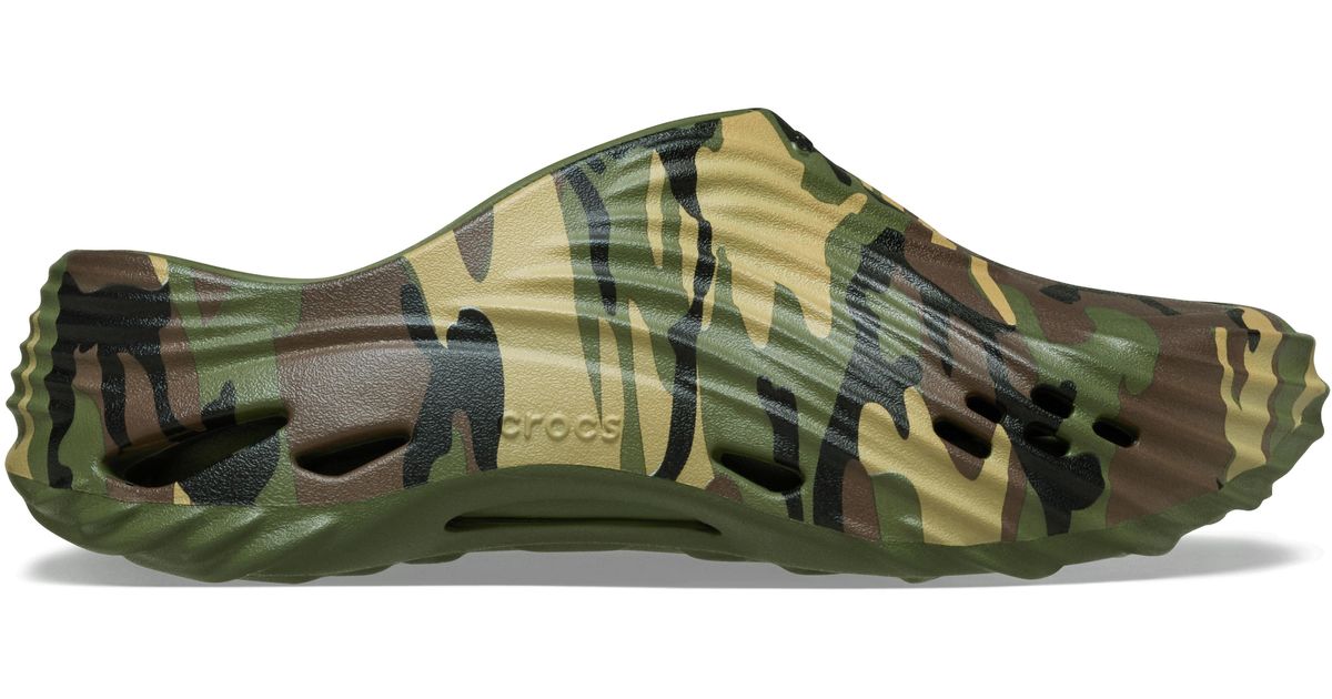 Crocs™ Echo Camo Wave in Black | Lyst UK