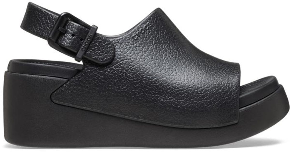 Crocs™ Dylan Platform Slide in Black | Lyst