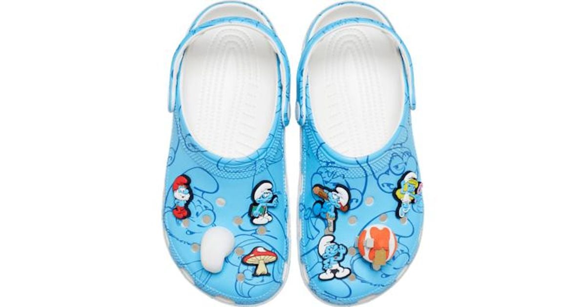 Crocs™ Smurfs Classic Clog in Blue | Lyst