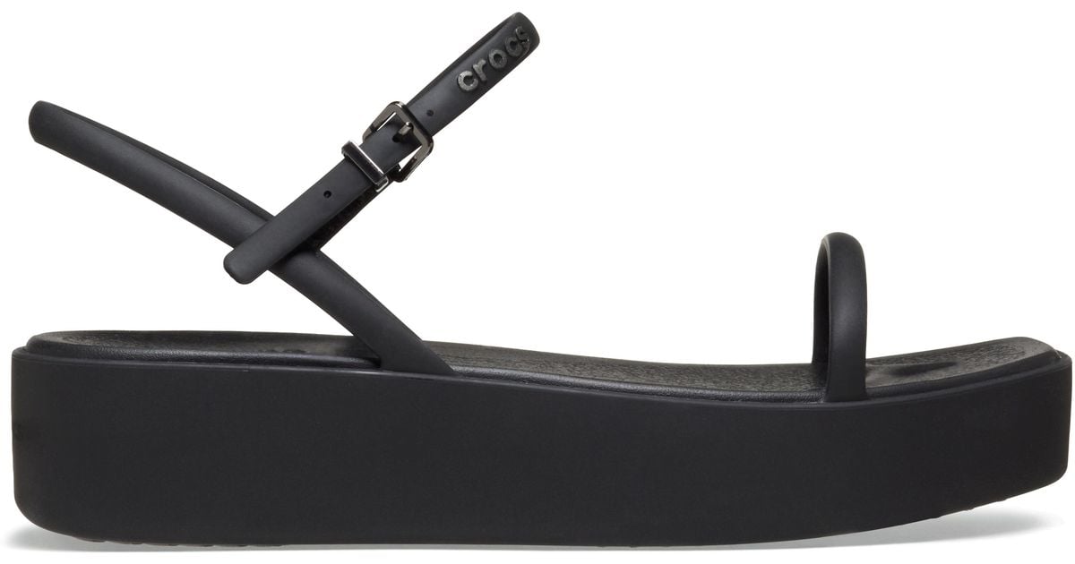Crocs™ Miami Platform Y Strap in Black | Lyst UK