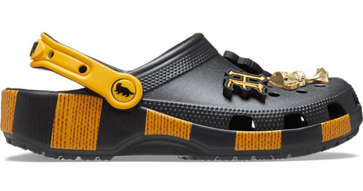 Crocs™ Hufflepuff-Inspired Printed Classic Clogs in Black | Lyst