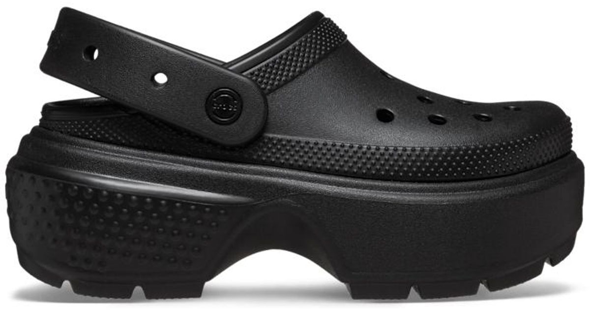 Crocs™ Stomp Clog in Black | Lyst