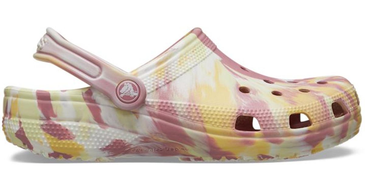 Crocs™ Classic Marbled Clog; Daylily Multi in Black | Lyst