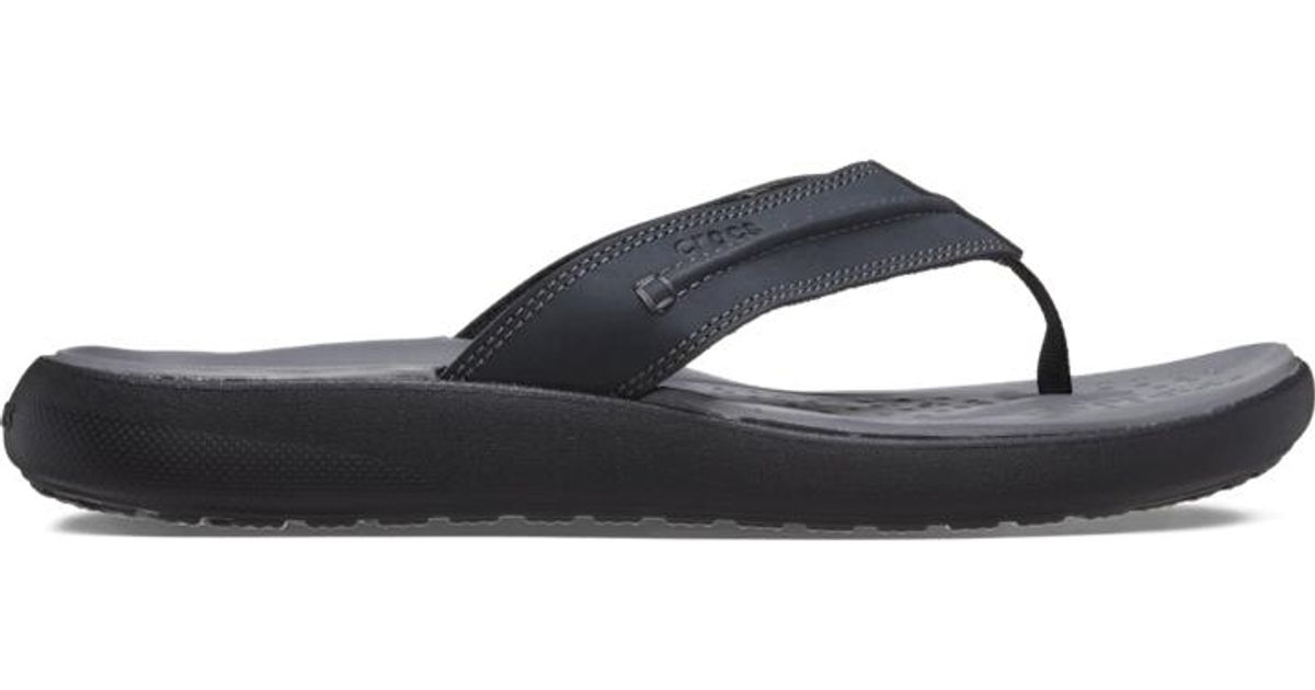 Crocs™ Yukon Vista Ii Lr Flip in Black for Men | Lyst