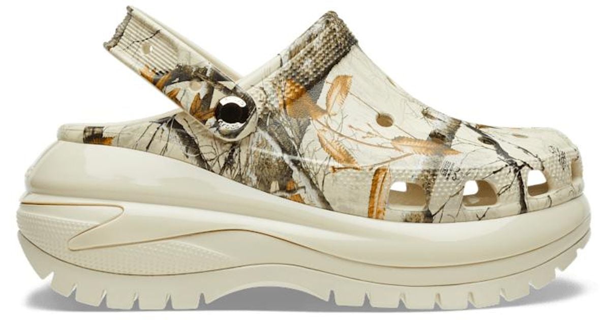 Crocs™ Realtree Edgetm Mega Crush Clog in Black | Lyst