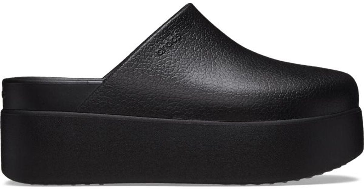 Crocs™ Dylan Platform Clog in Black | Lyst