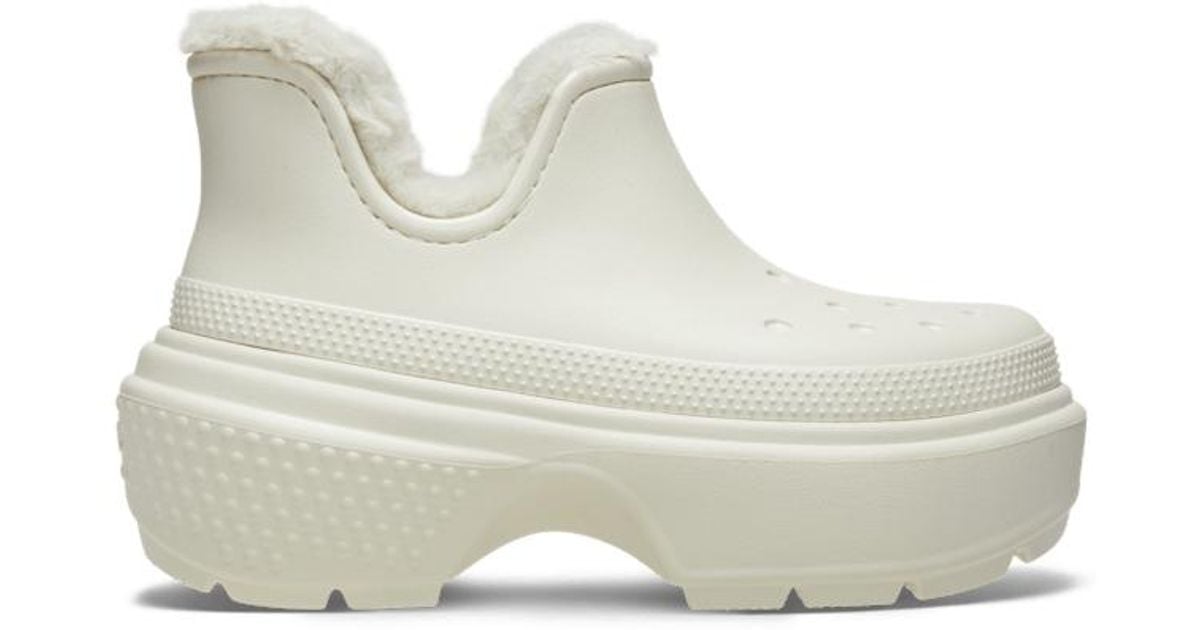 Crocs™ Stomp Shorty Boot; Linen/Linen in Black | Lyst