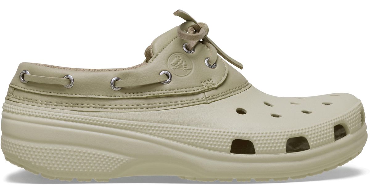 Crocs™ Classic Boat Shoe in Black | Lyst UK