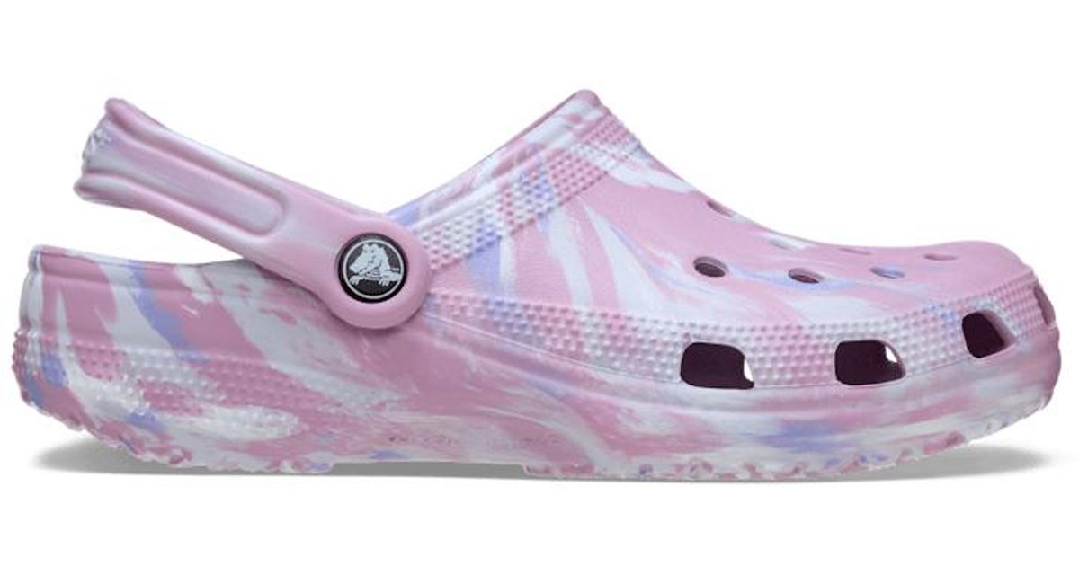 Crocs™ Classic Marbled Clog; Hydrangea Multi in Purple | Lyst