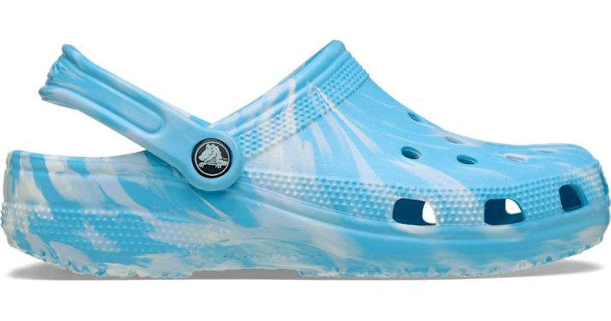 Crocs™ Classic Marbled Clog; Tinted Glass Multi in Blue | Lyst