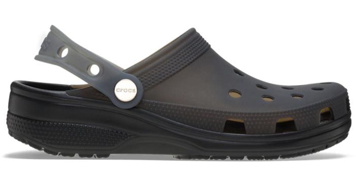 Crocs™ Classic Frosted Backstrap Clog; Multi in Black | Lyst