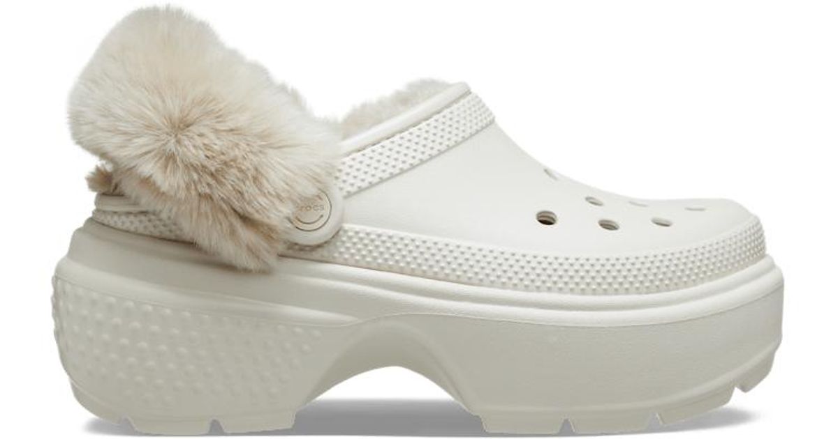 Crocs™ Stomp Lined Clog in Black | Lyst