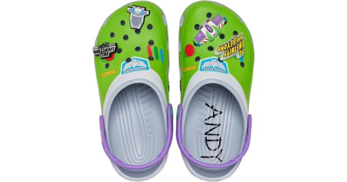 Crocs™ Buzz Lightyear Classic Clog in Green | Lyst