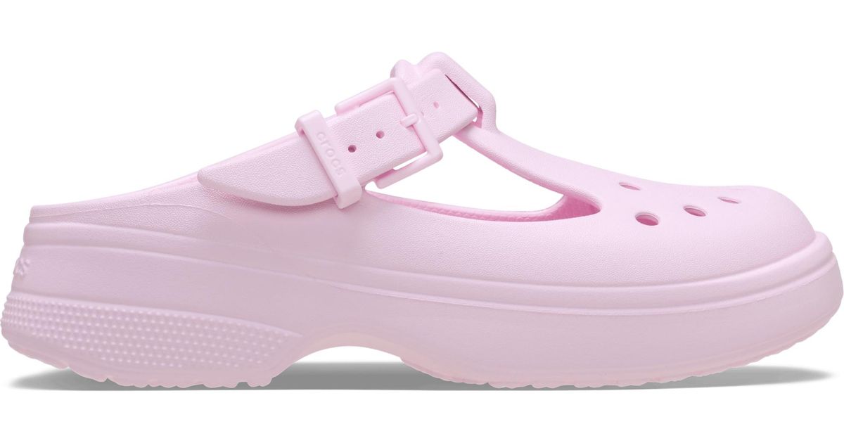 Crocs™ Classic Mary Jane Clog in Black | Lyst