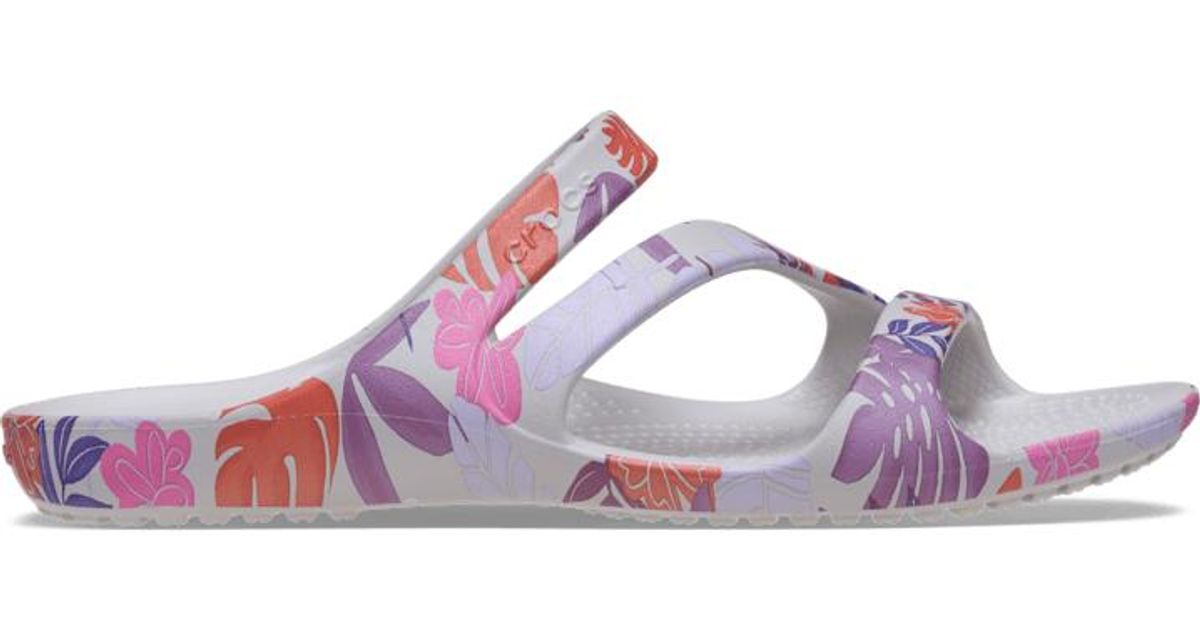 Crocs™ Kadee Ii Tropical Sandal; Pearl in Black | Lyst