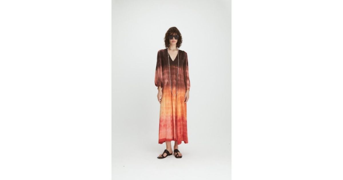 Maria Cher Tortuguitas Vesta Maxi Dress (Final Sale) in Red | Lyst