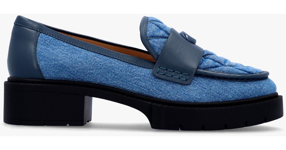 COACH Denim Shoes in Blue | Lyst
