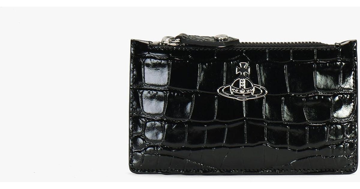 Vivienne Westwood Slim Long Card Holder in White | Lyst UK