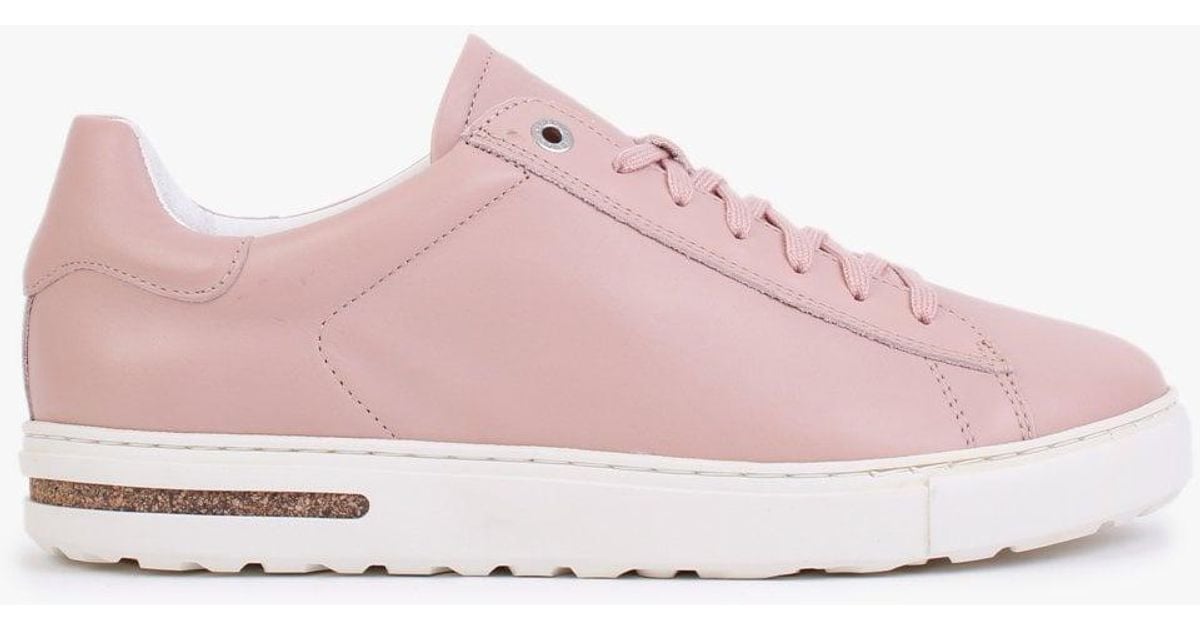 Birkenstock Bend Low Light Rose Leather Trainers in Pink | Lyst Australia