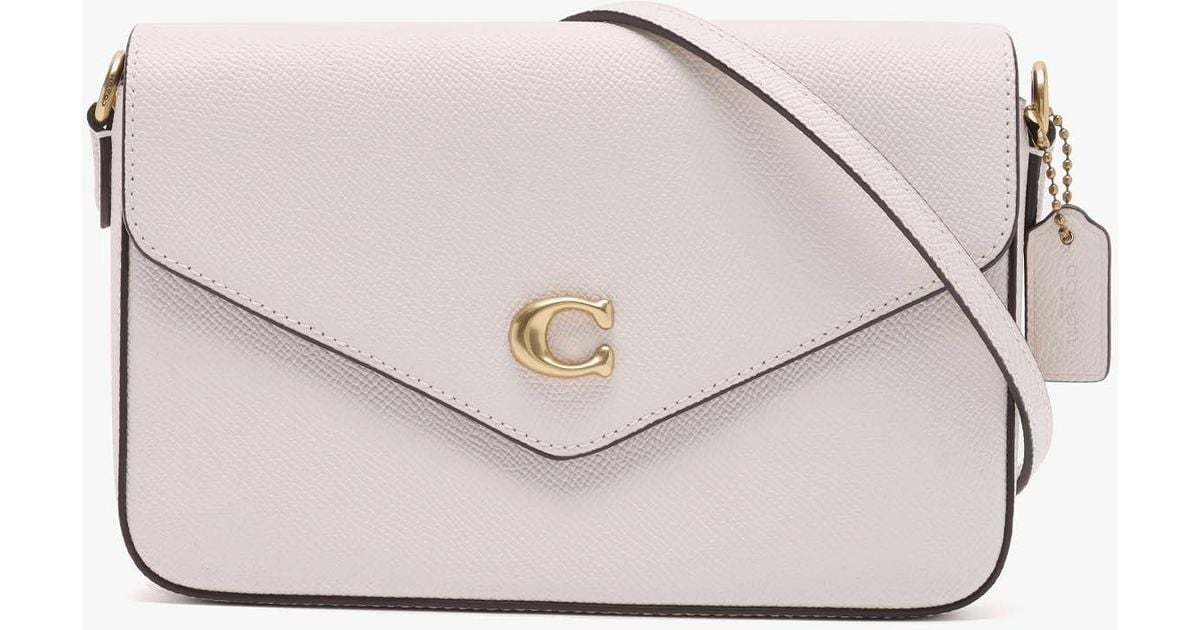 COACH Wyn Chalk Crossgrain Leather Cross-body Bag | Lyst