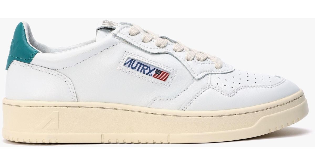 Autry Leather in White for Men | Lyst