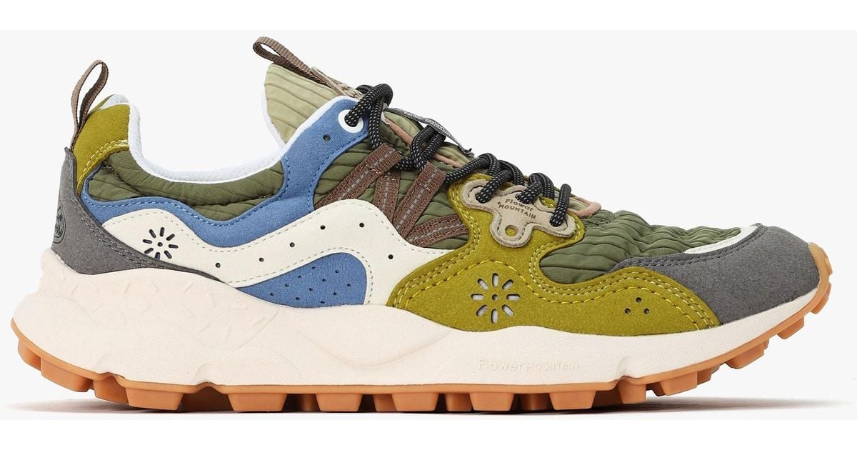 Flower Mountain Men's Yamano 3 Uni Kaiso Eco Suede & Nylon Anthracite ...