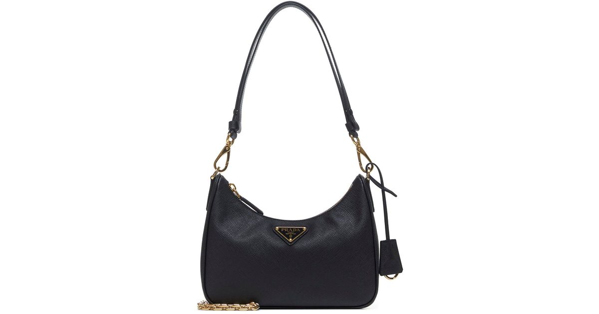 Prada Prada Re-Edition Mini Bag in Black | Lyst