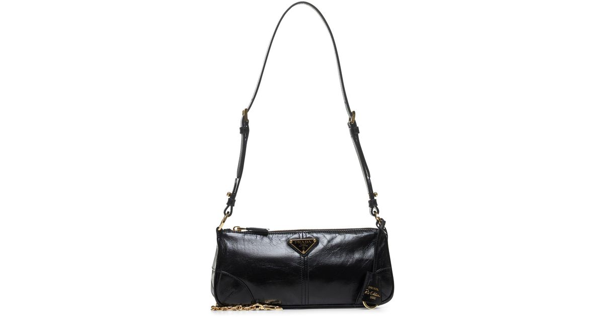 Prada Prada Re-Edition 2002 Medium Bag in Black | Lyst