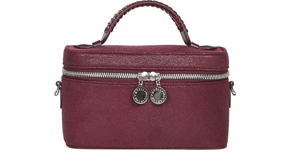 Stella McCartney Plum Falabella Vanity Case Bag in Purple | Lyst
