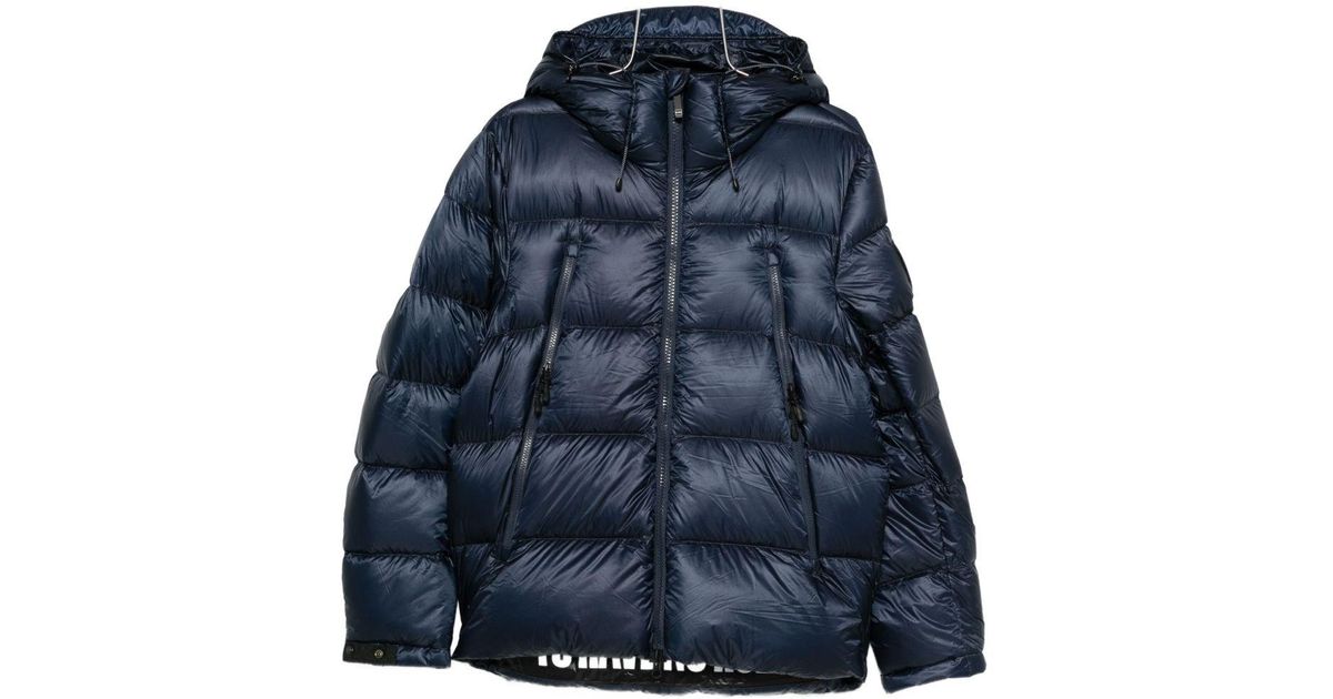 OUTHERE 'Strife Night-Time' Down Jacket in Blue for Men | Lyst