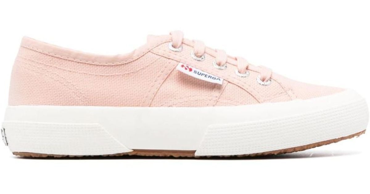 Superga Light Light 2750 Cotu Classic Sneakers in Pink | Lyst