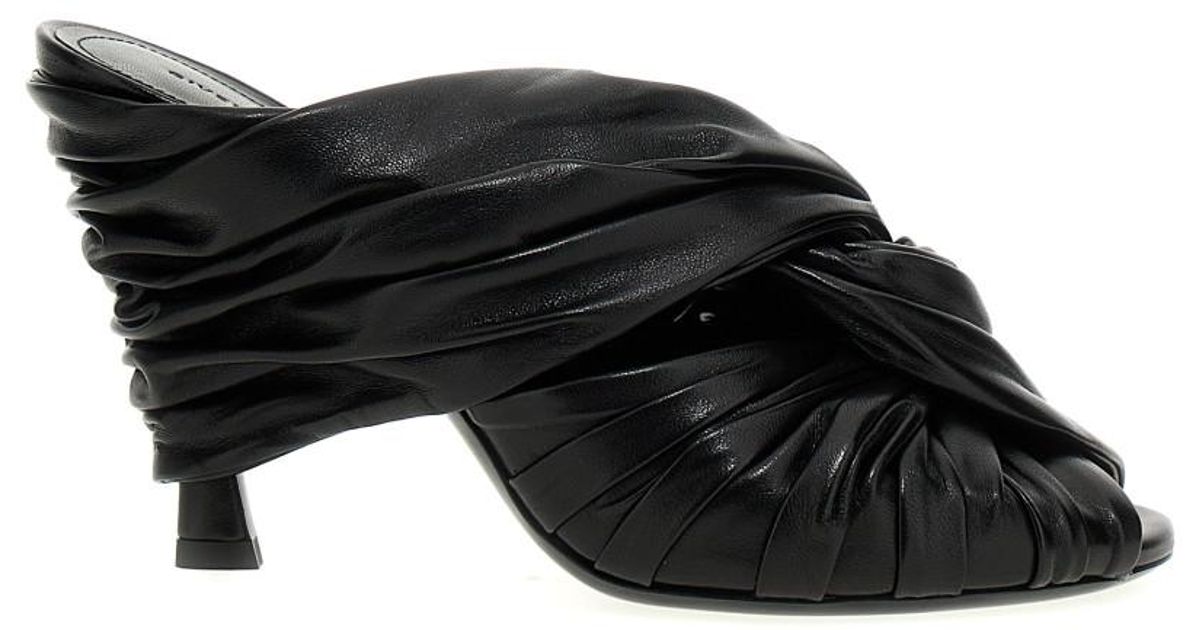 Givenchy Twist Heels in Black | Lyst