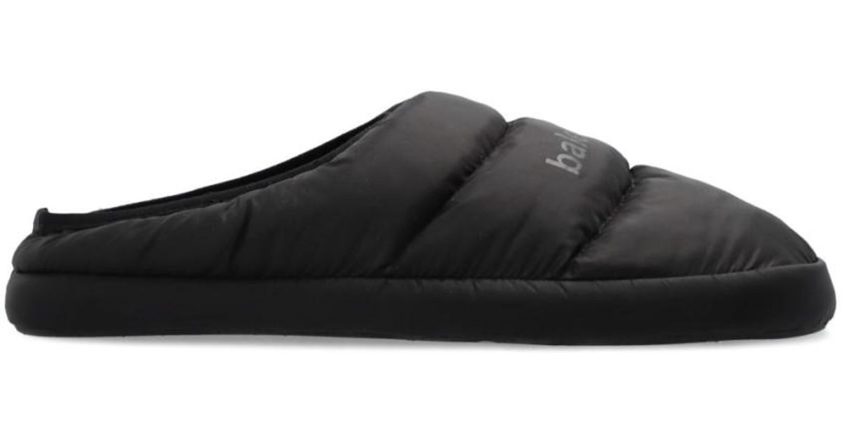 Balenciaga Alaska Slides in Black for Men | Lyst