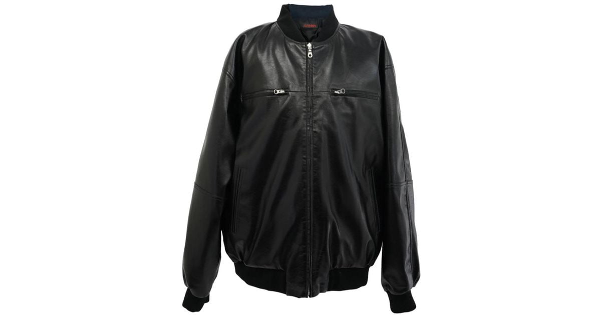 Lu'u Dan Leather Jacket in Black for Men | Lyst
