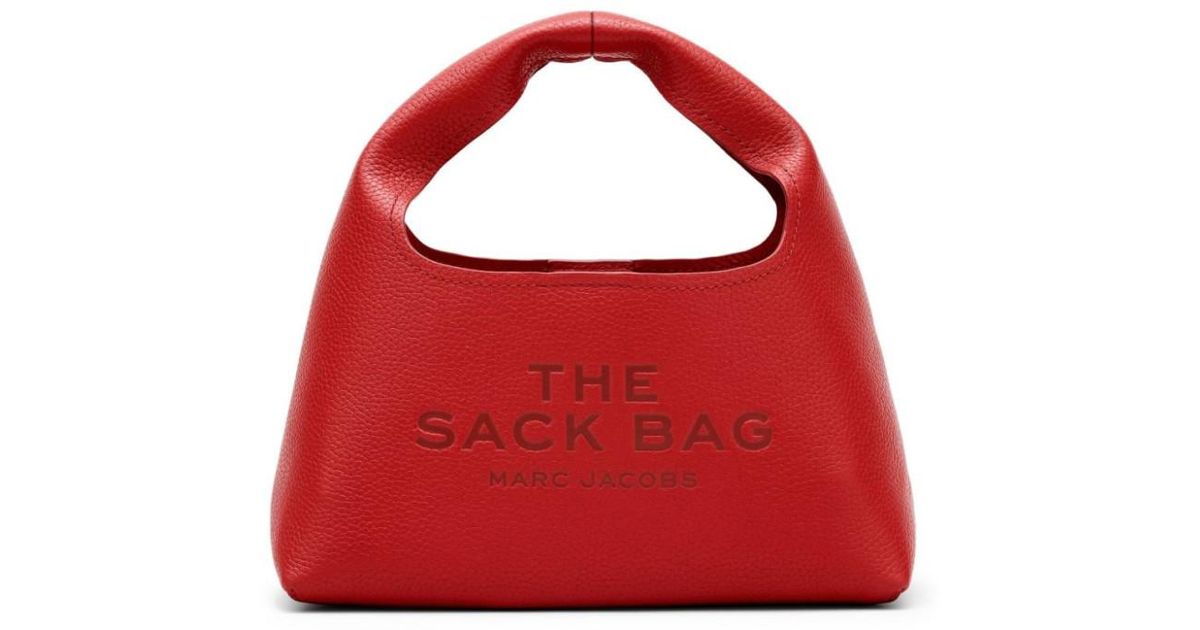 Marc Jacobs The Mini Sack Bag in Red | Lyst