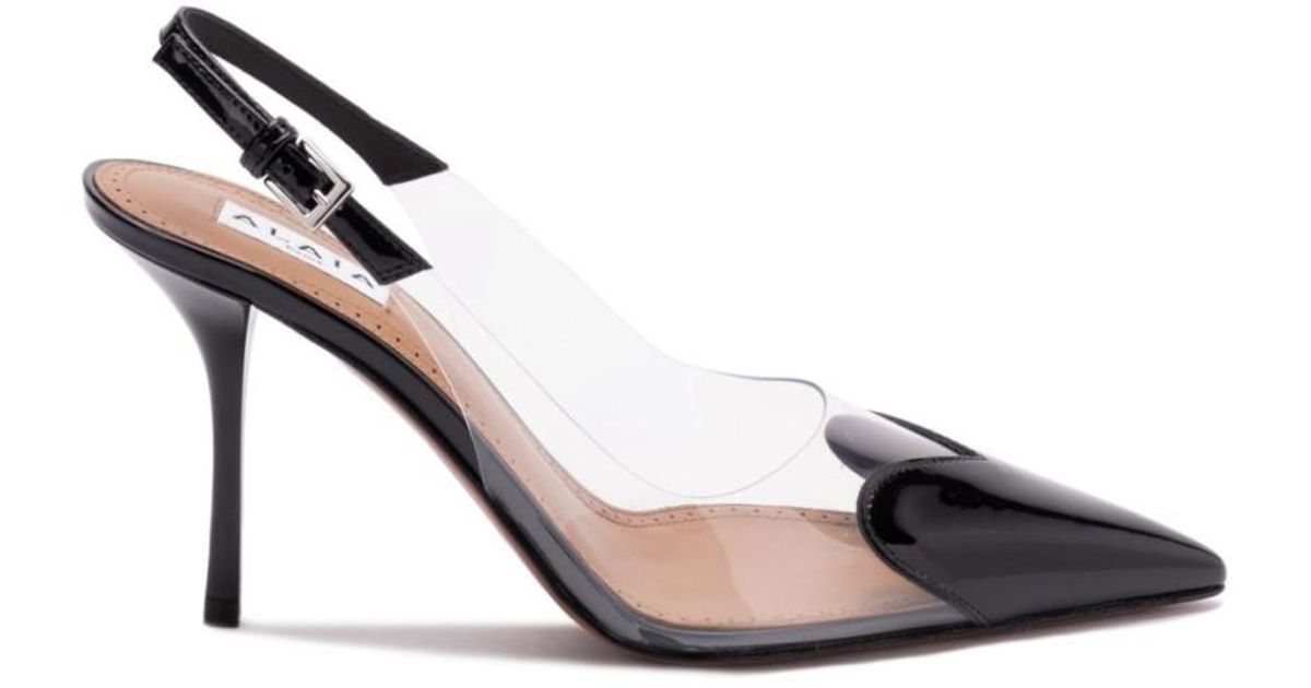 Alaïa Pointed Toe Heels in Metallic | Lyst