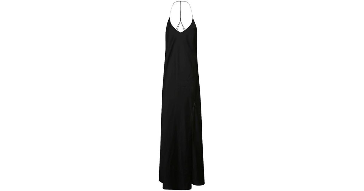 Studio Nina Studio Long Dress in Black | Lyst